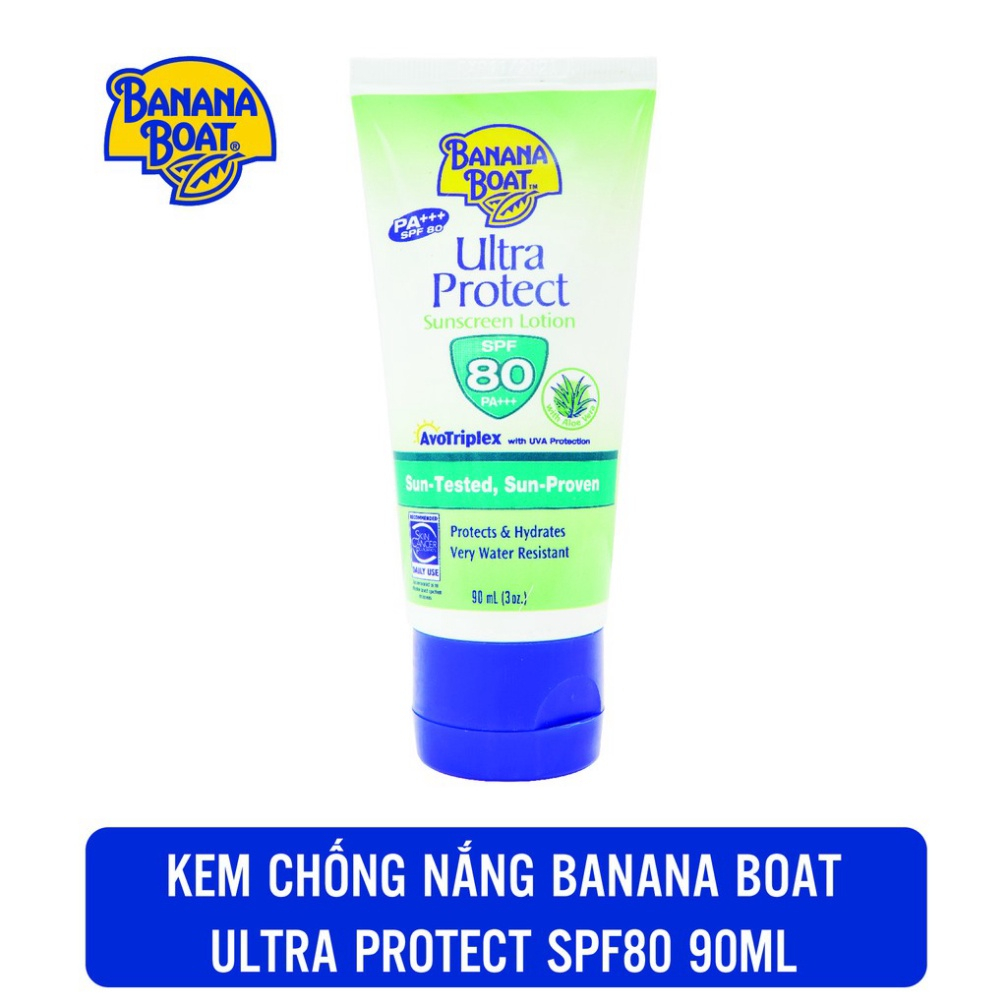 Kem chống nắng Banana Boat Ultra Protect SPF80 90ml | Shopee Việt Nam