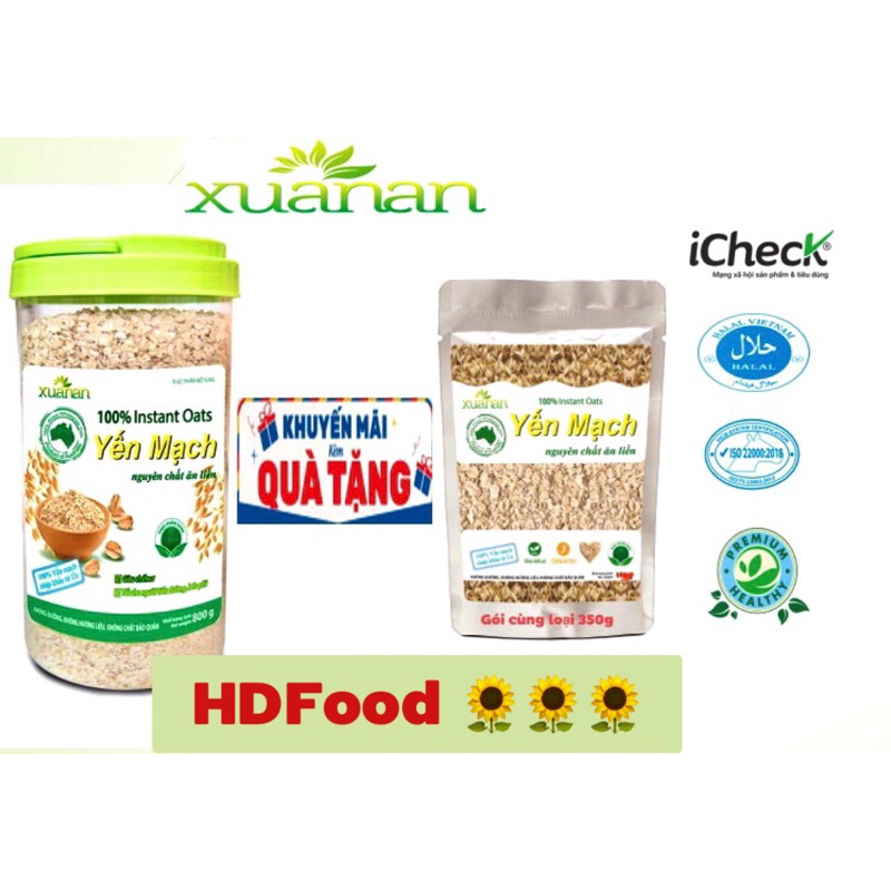Yến Mạch Xuân An hủ 400g/ 800g( có hàng tặng) | Shopee Việt Nam