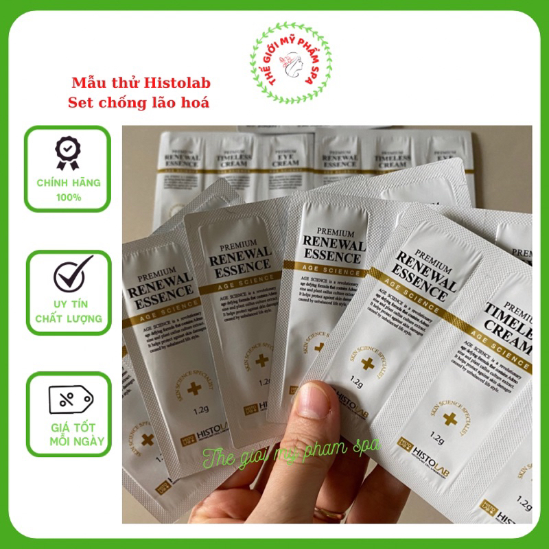 [Mẫu thử] 1 Sample Histolab Set chống lão hóa AGE SCIENCE Histolab ...