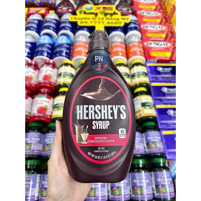 [HÀNG MỸ • ĐỦ BILL] SIRO SOCOLA • HERSHEY'S SYRUP | Shopee Việt Nam