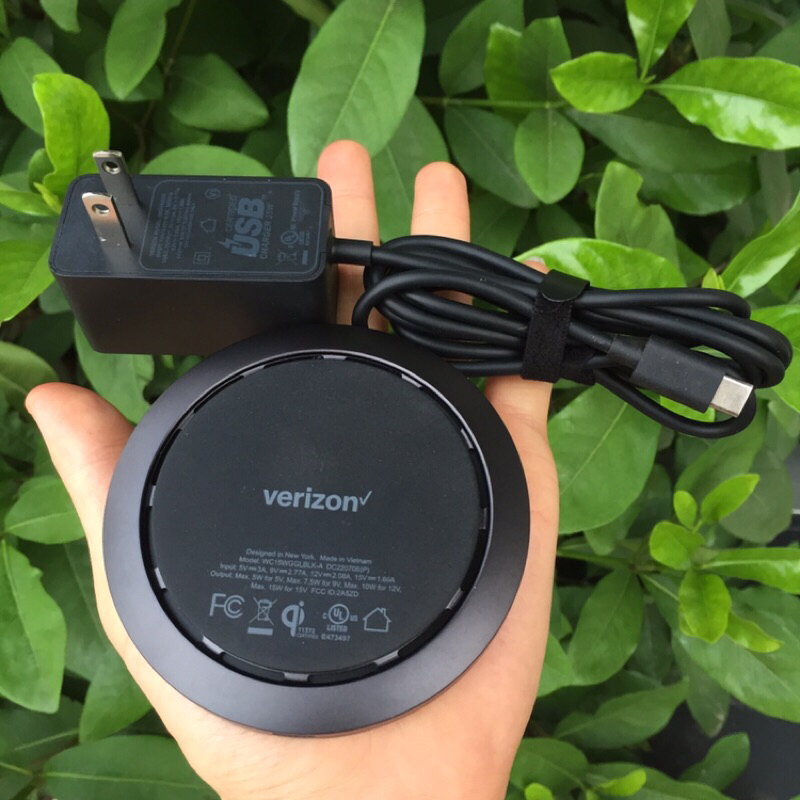 Sạc không dây Verizon WC15W Wireless Charger 15W - Đế Sạc Nhanh Không ...