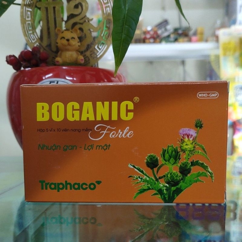 boganic Traphaco ( hộp 50 viên nang mềm hỗ trợ bổ gan) | Shopee Việt Nam