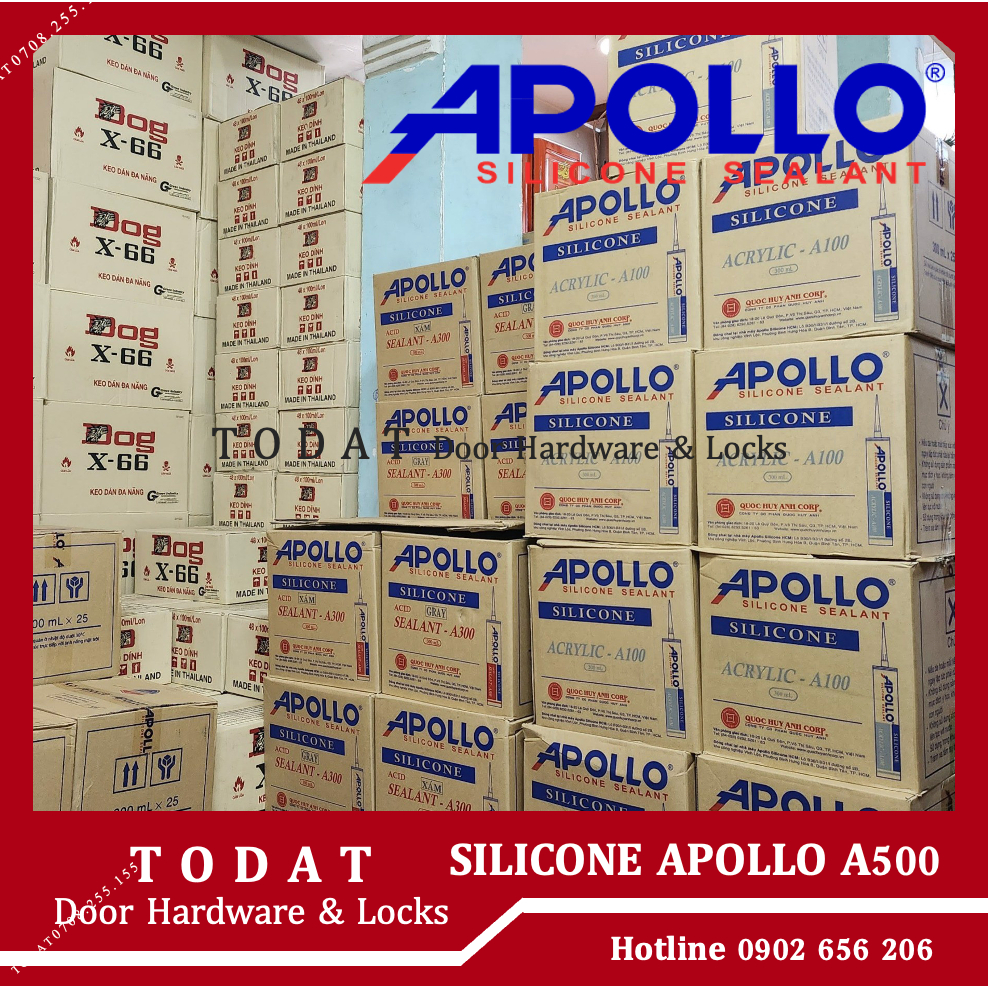 Keo Silicone Apollo A500 (thùng 25 chai) Chính hãng | Shopee Việt Nam