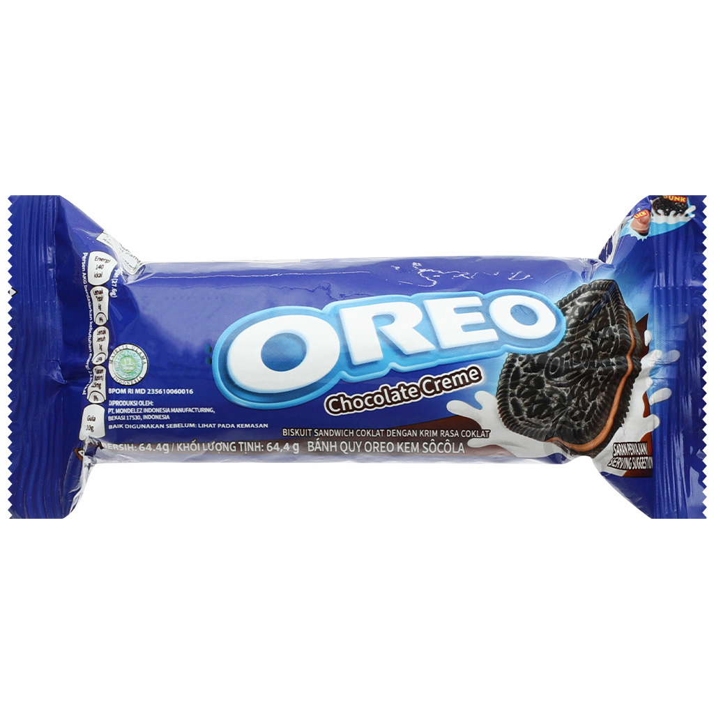 Bánh quy Oreo kem CHOCOLATE / VANILLA gói 64.4g | Shopee Việt Nam