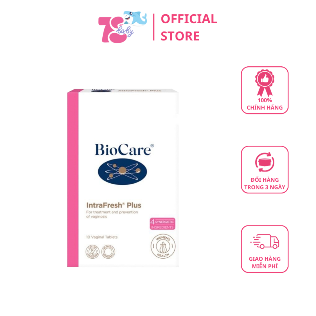 VIÊN BIOCARE INTRAFRESH PLUS ANH QUỐC (HỘP 10 VIÊN) | Shopee Việt Nam
