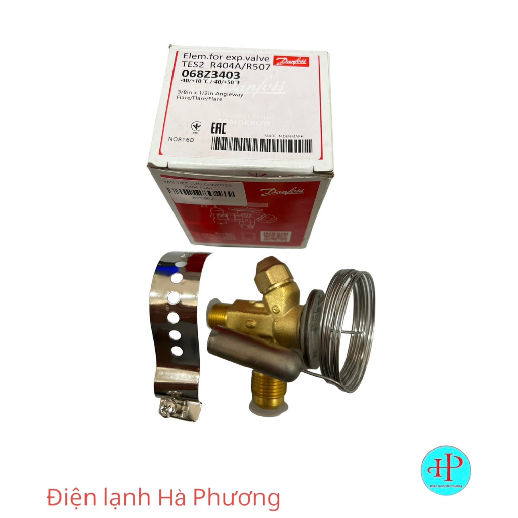 Van tiết lưu Danfoss TES2 R404A/R507 - Tiết lưu nhiệt cân bằng ngoài ...