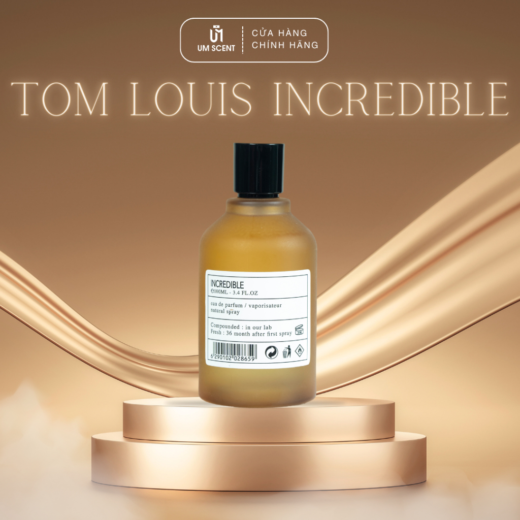 Nước Hoa Unisex Tom Louis Incredible 100ml | Shopee Việt Nam