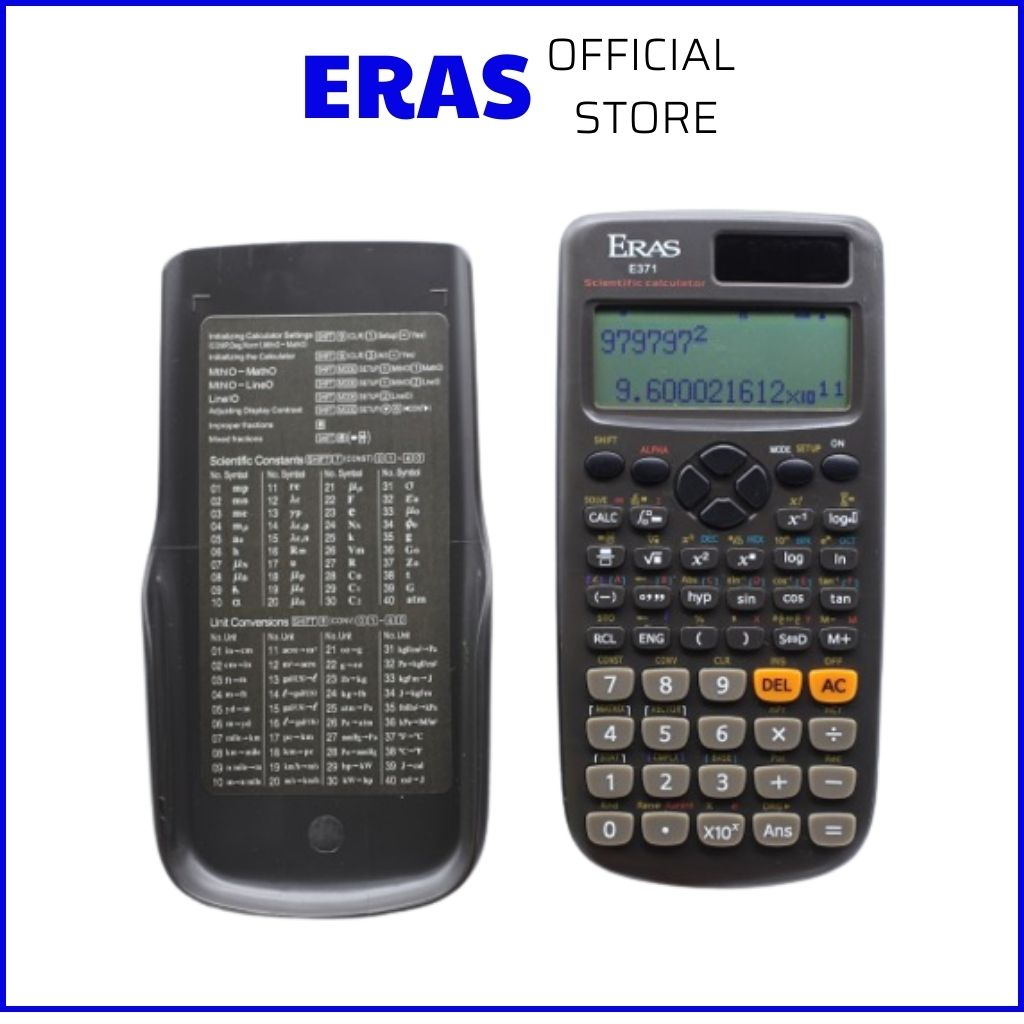 Máy Tính Khoa Học Eras E371 - Máy Tính E371 Có 417 Chức Năng | Shopee Việt Nam