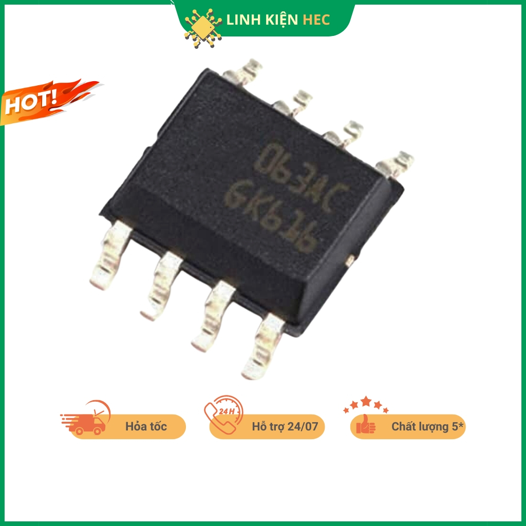 Ic chức năng MC34063 063AC SOP-8 DC-DC Converter linh kiện hec | Shopee Việt Nam