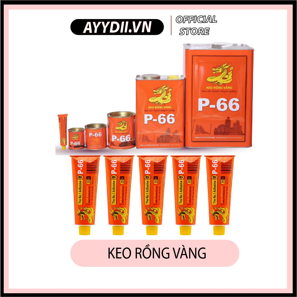 Keo rồng vàng P-66, keo con chó (100g, 200g, 600g) | Shopee Việt Nam