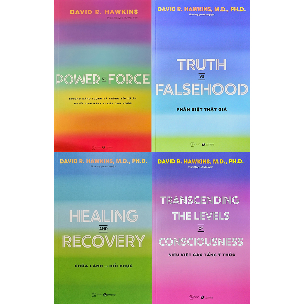 Sách - Power vs Force + Healing and Recovery + Truth vs Falsehood ...