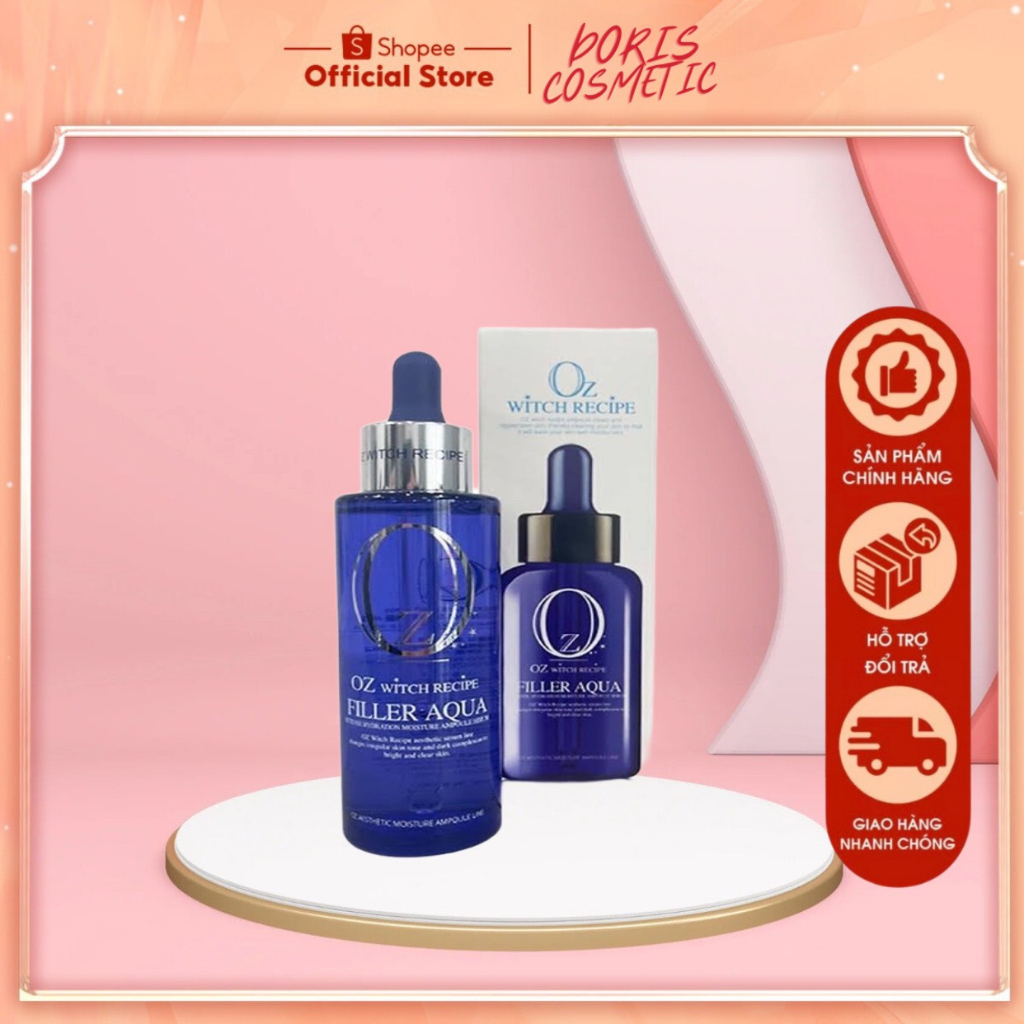 Tinh Chất Cấp Ẩm Phục Hồi OZ Witch Recipe Filler Aqua - 60ml - DORIS ...