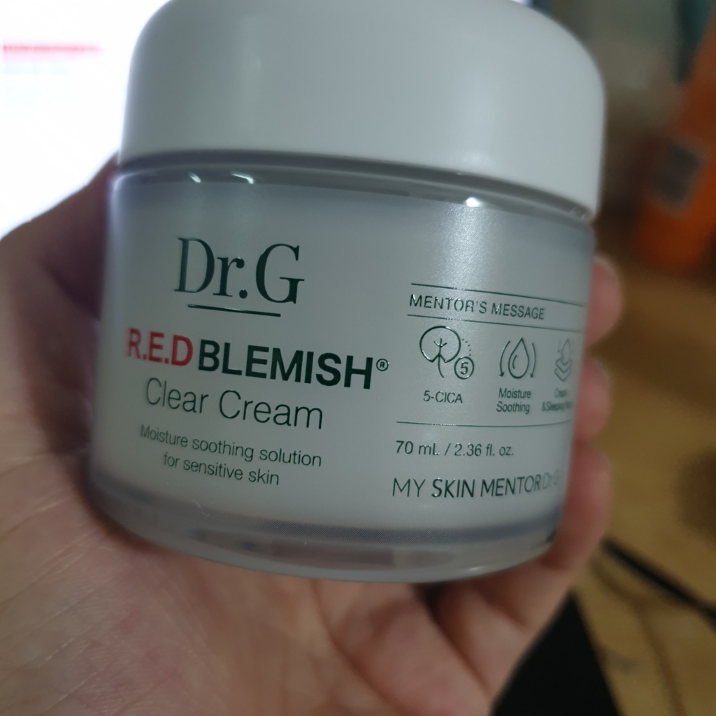 Kem dưỡng cho da dầu mụn DrG Dr.G Red Blemish clear cream | Shopee Việt Nam