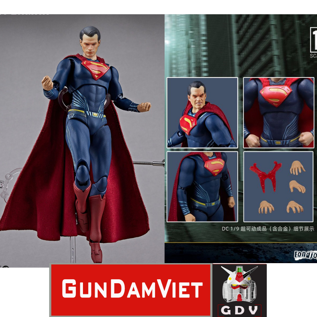 Mô hình DC Superman Justice League Tỷ lệ 1/9 Action Figure | Shopee ...