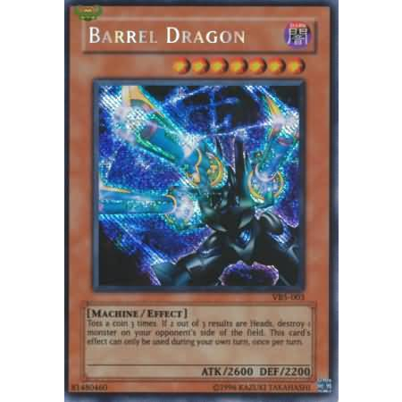 THẺ BÀI YUGIOH TIẾNG ANH:Barrel Dragon - VB5-003 - Secret Rare (Asian ...