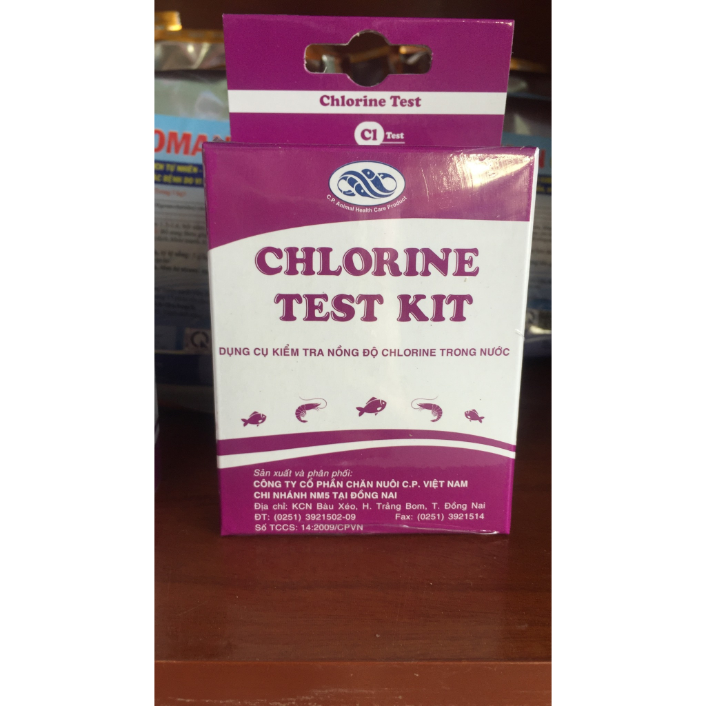 DỤNG CỤ KIỂM TRA NỒNG ĐỘ CHLORINE TRONG NƯỚC- CHLORINE TEST KIT ...