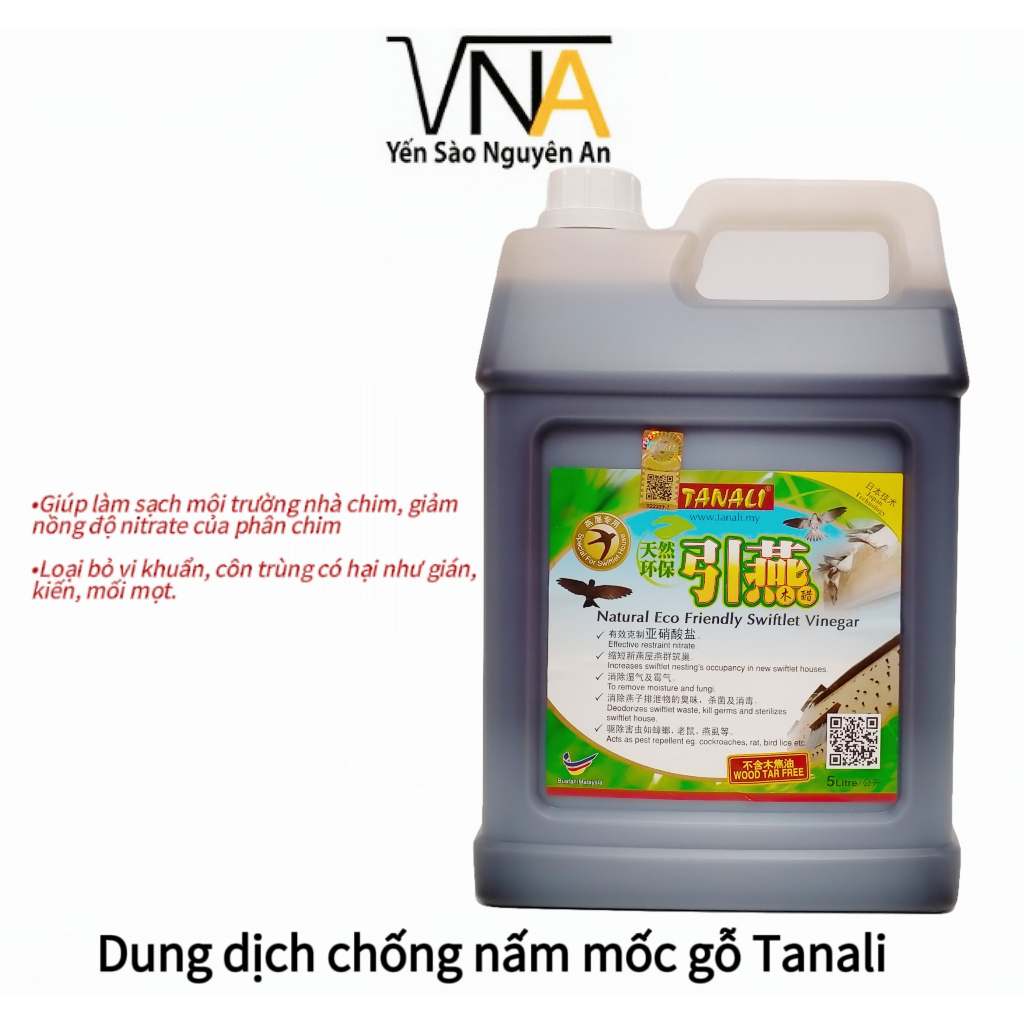 Thuốc chống nấm mốc TANALI 5Lít TANALI 1 Lít - Yến sào Nguyên An | Shopee Việt Nam