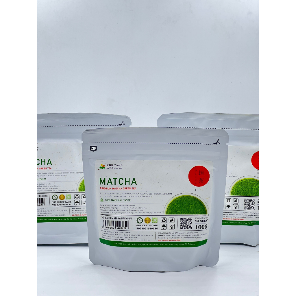 Matcha Premium 100g, Trà Xanh Matcha Vụ Xuân Satoen 100g | Shopee Việt Nam