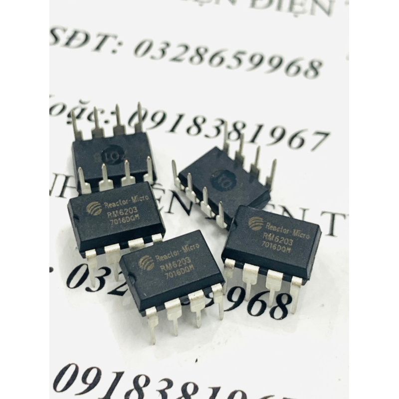 Set 5 ic nguồn 8 chân cắm RM6203 chính hãng Reactor Micro | Shopee Việt Nam