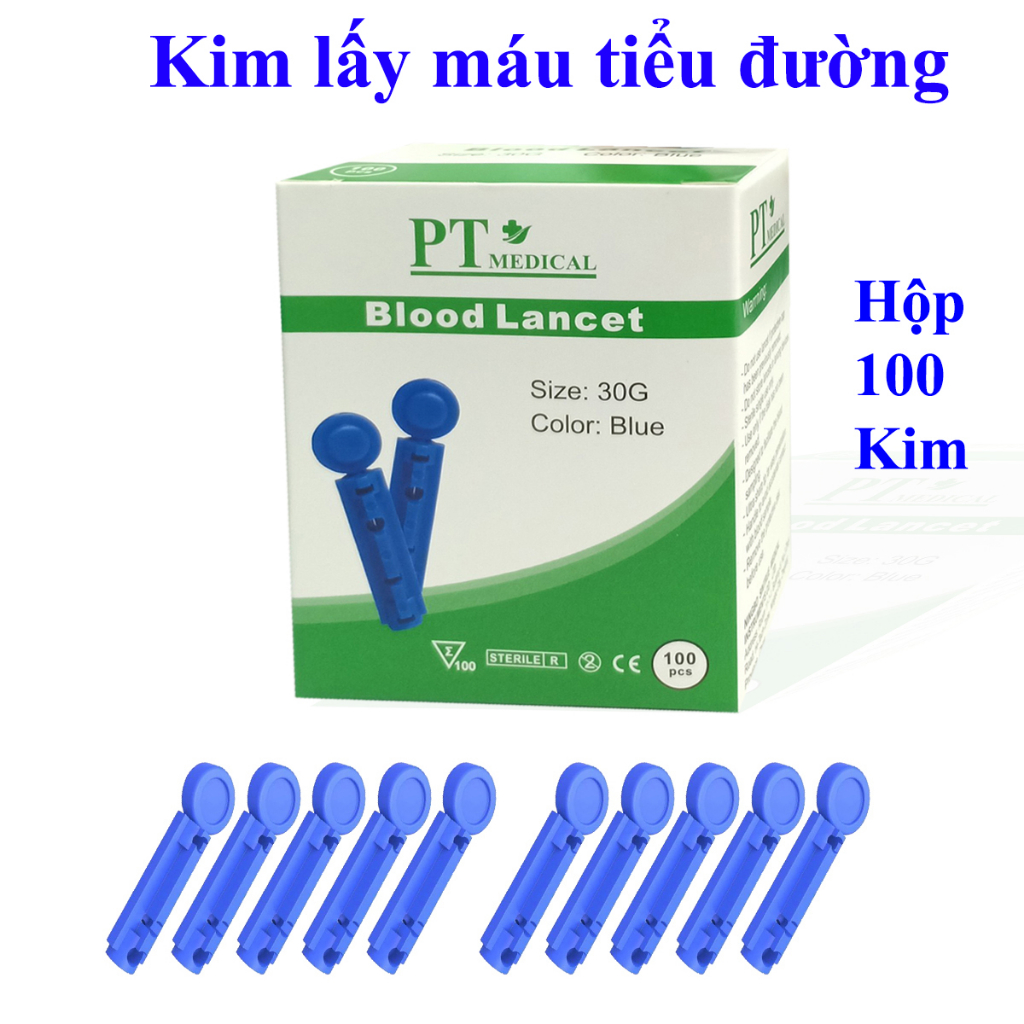Kim Lấy Máu Tiểu Đường Blood Lancet | Shopee Việt Nam