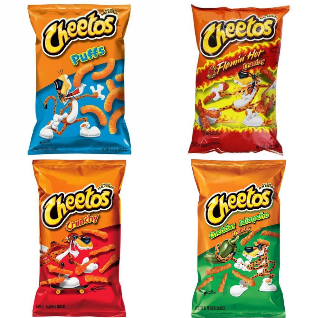 [Hàng Mỹ]Snacks Cheetos vị Puffs,Crunchy,Flamin Hot Crunchy,Cheddar ...