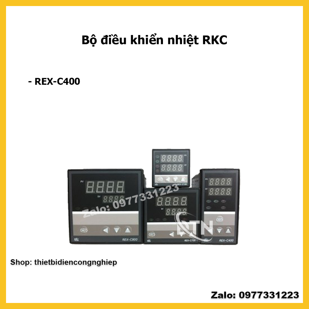 Bộ điều khiển nhiệt độ REX-C400 REX-CH402 ( đồng hồ nhiệt RKC ) 45x92 ...