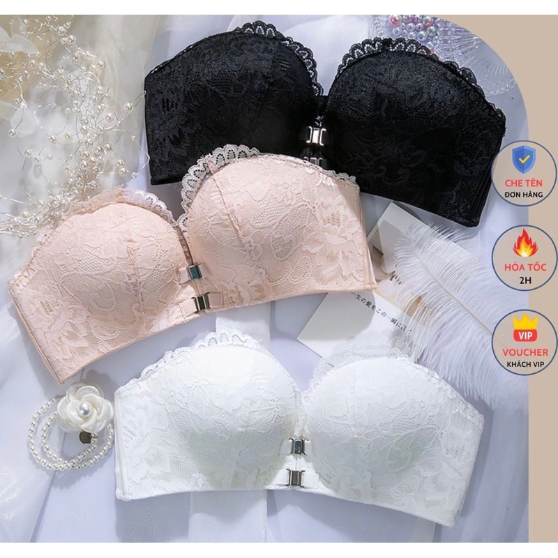 Áo Nâng Ngực Không Dây iBRA's Tạo Khe Chống Tuột Áo Lót Không dây cài ...