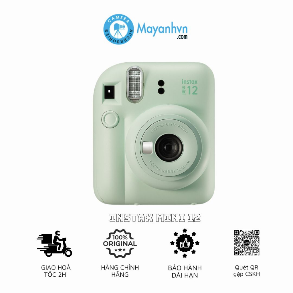 Instax Mini 12 - Máy ảnh Fujifilm Instax Mini 12 | Chính hãng | Shopee ...