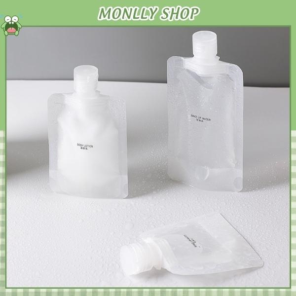 Túi chiết mỹ phẩm du lịch đựng dầu gội, sữa tắm tiện lợi có thể tái sử ...