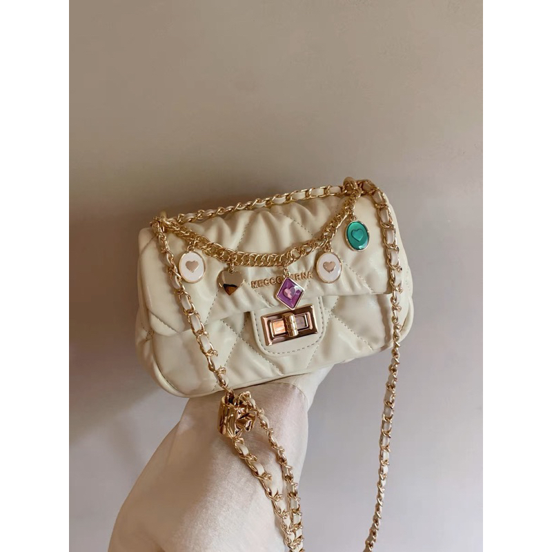 {𝒄𝒉𝒊́𝒏𝒉 𝒉𝒂̃𝒏𝒈}(𝑺𝒂̆̉𝒏𝑺𝒉𝒊𝒑) Túi 𝐌𝗲𝗰𝗰𝗼 𝗞𝗲𝗿𝗻𝗮 kèm dây charm đá | Shopee Việt Nam