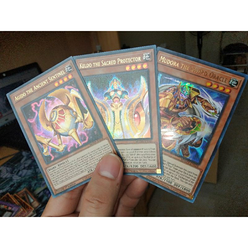 Thẻ bài Yugioh: mini set 3 card tiên đất Agido, Keldo và Mudora all US ...