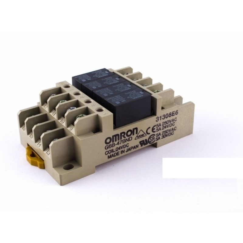 Rơ le trung gian 24V Omron G6B-47BND, G6B-4BND | Shopee Việt Nam