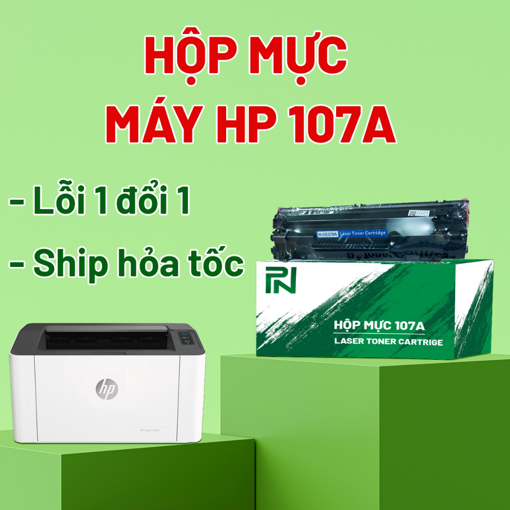 Hộp mực máy in HP 107A - Hộp mực 107A | Shopee Việt Nam