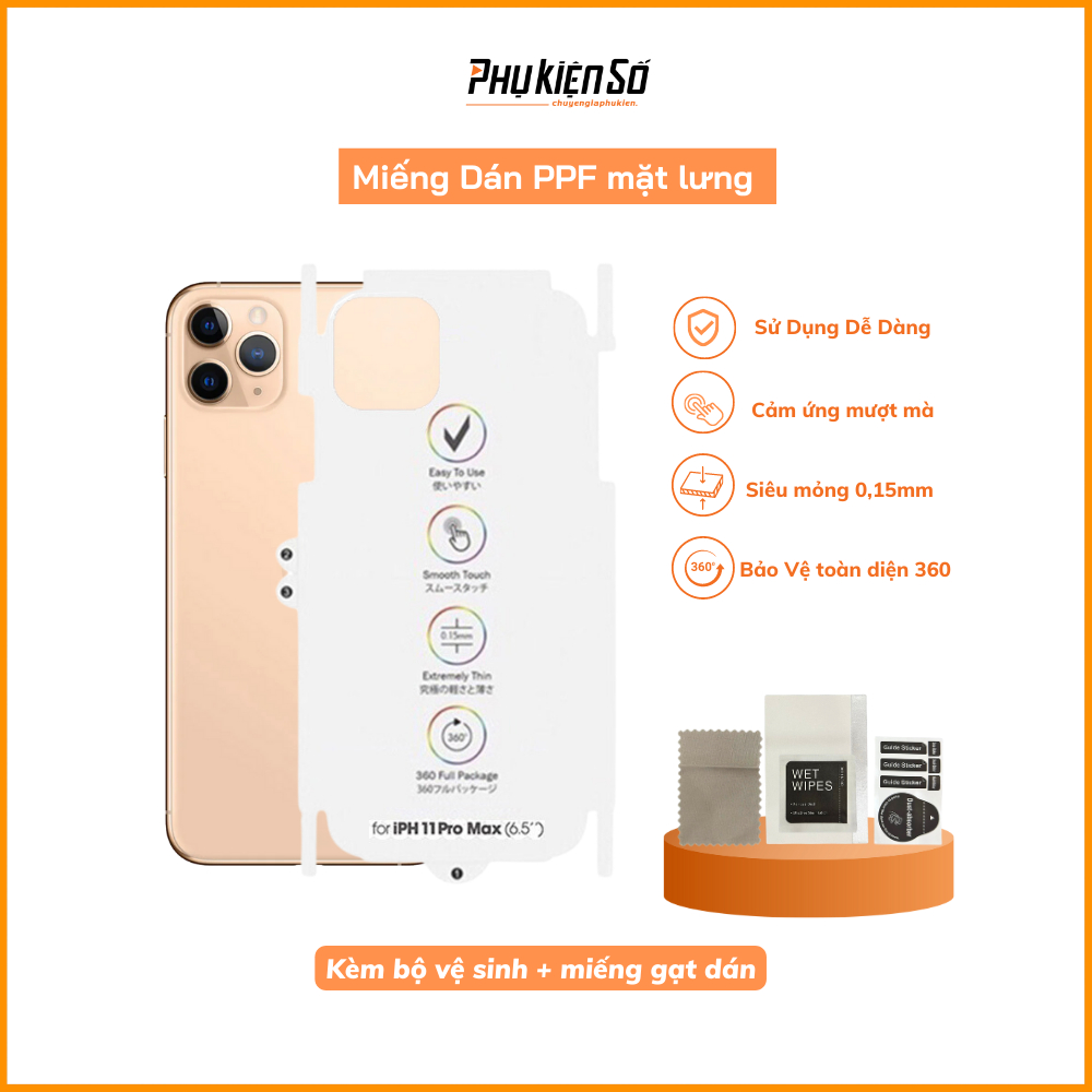Miếng Dán PPF Mặt Sau iPhone Chống Xước 4 Lớp | Shopee Việt Nam