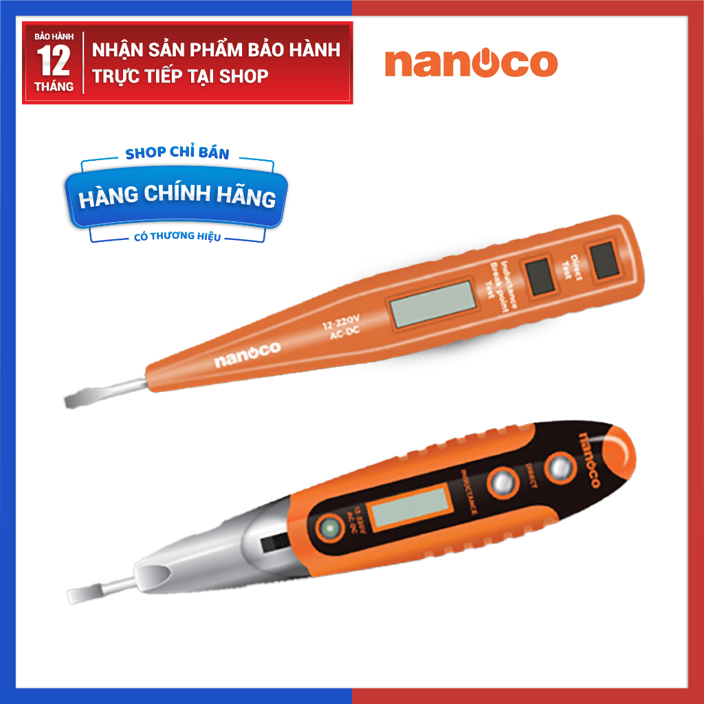Bút thử điện đa năng Nanoco NEP1201 & NEP1202 | Shopee Việt Nam