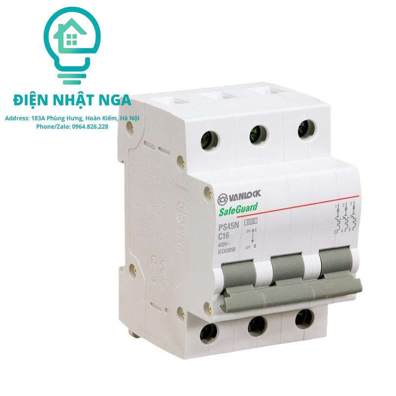 [CHÍNH HÃNG] Aptomat SINO VANLOCK 3 pha 20A, 32A, 40A, 50A, 63A | Shopee Việt Nam