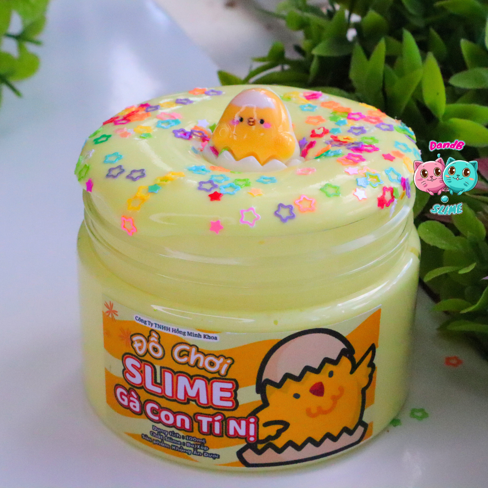 DandB Slime - Gudetama Eggie/Slime Gà Con Tí Nị/ Slime Bơ Đặc,Bóng,Dẻo ...
