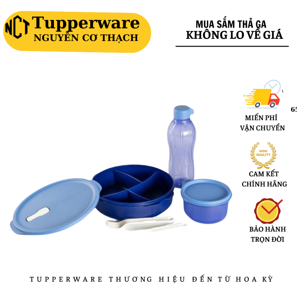 HÔP CƠM FIT TO GO TẶNG KÈM TÚI TUPPERWARE CHÍNH HÃNG | Shopee Việt Nam