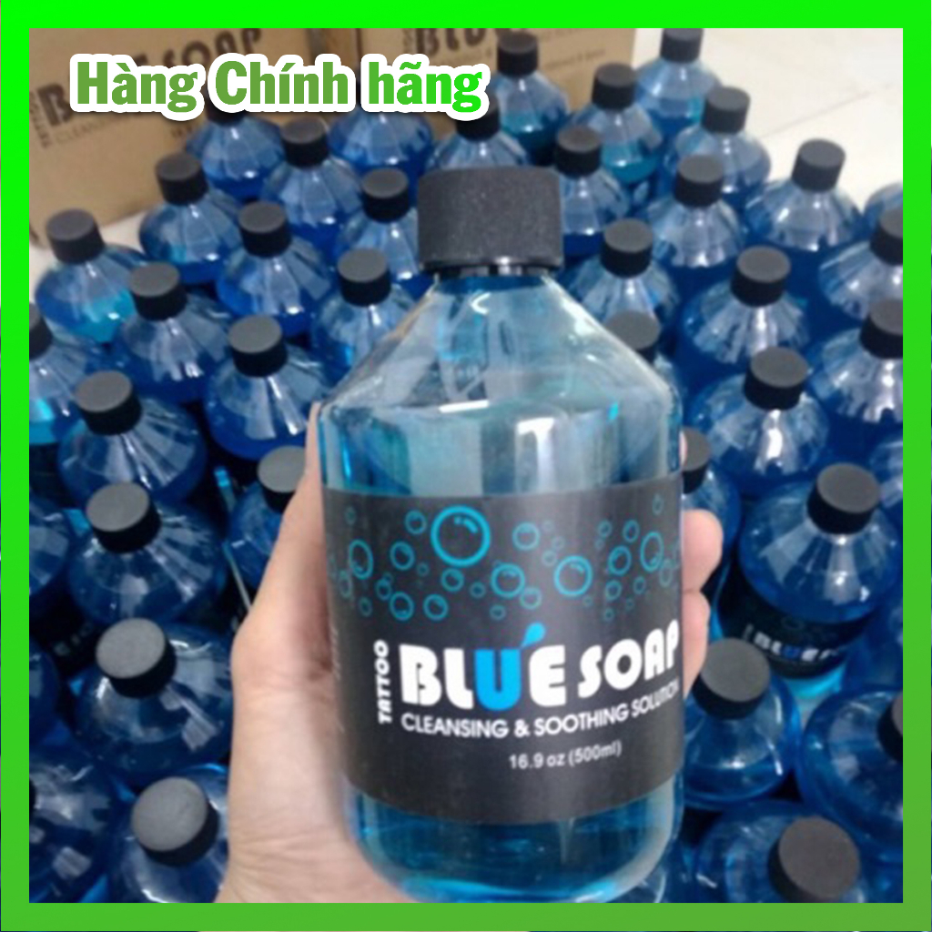Nước Vệ Sinh Hình Xăm Blue Soap 500 ml [Chính Hãng Loại 1] | Shopee ...