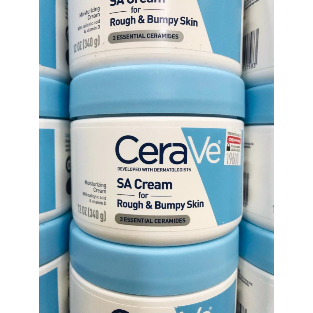 Kem dưỡng CeraVe SA Cream for Rough and Bumpy Skin 340g | Shopee Việt Nam