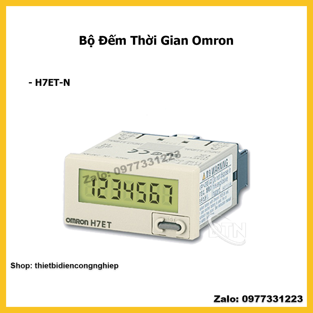 Bộ Đếm Thời Gian Omron H7ET-N | Shopee Việt Nam