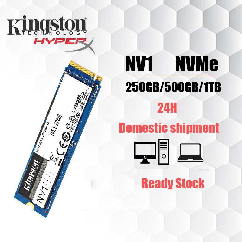 【Ship hàng tận nơi 24H】Kingston 250GB/500GB/1TB NV1 NVMe PCIe SSD Disco ...
