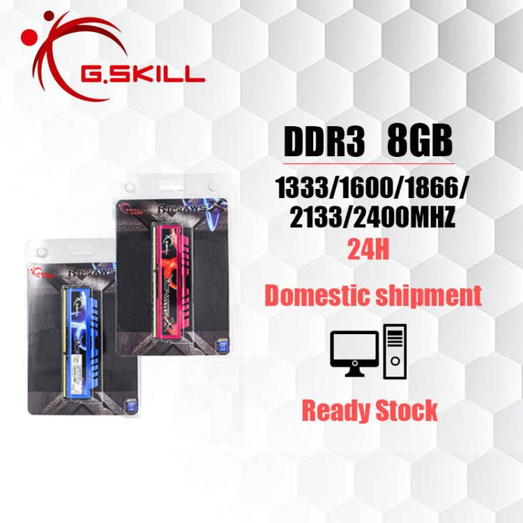 【Ship hàng tận nơi 24H】G.SKILL 8GB Desktop RAM DDR3 1333/1600/1866/2133 ...