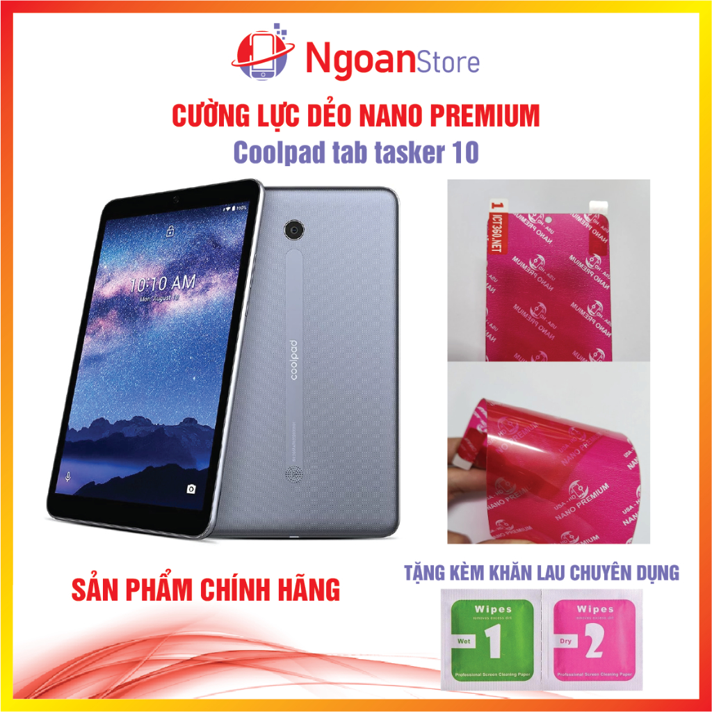 Cường lực dẻo Nano Coolpad Tab Tasker 10 - Ngoan Store | Shopee Việt Nam