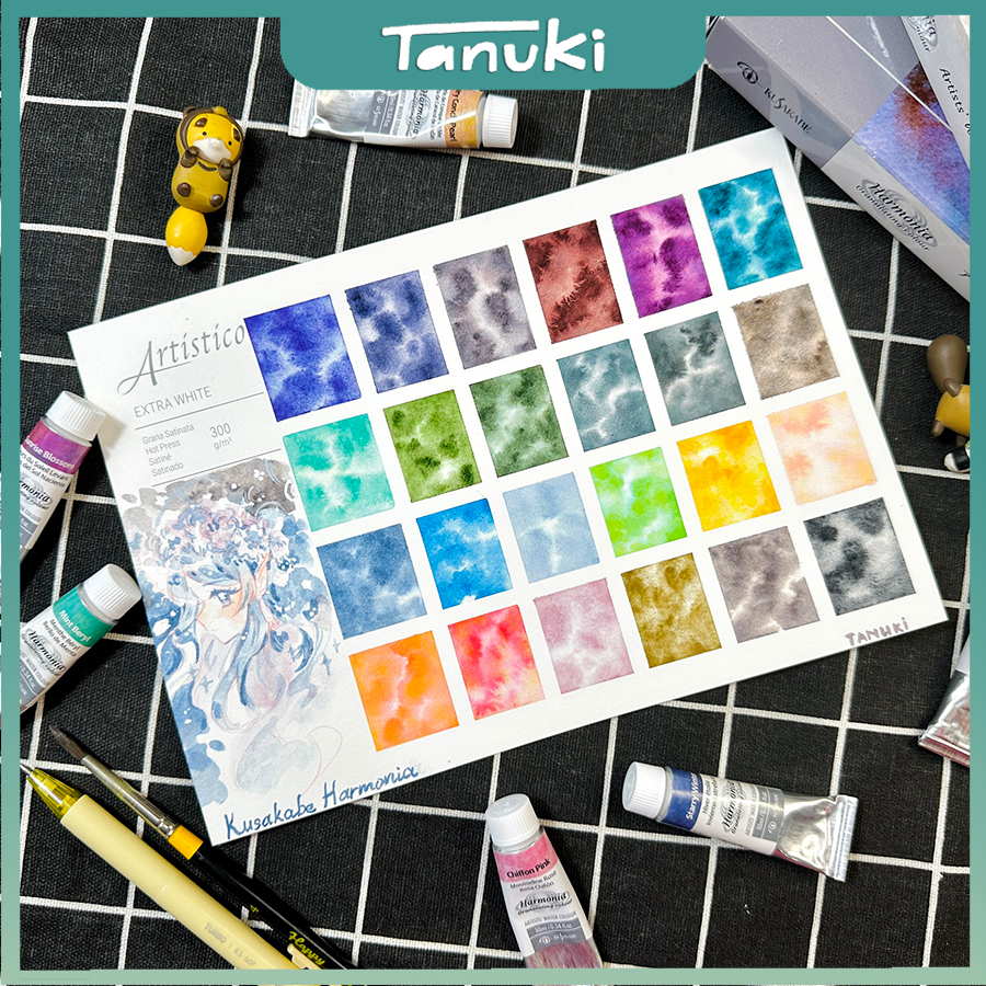 [TANUKI ART] Pocket màu nước Kusakabe Harmonia/ Harmonia Plus | Shopee ...