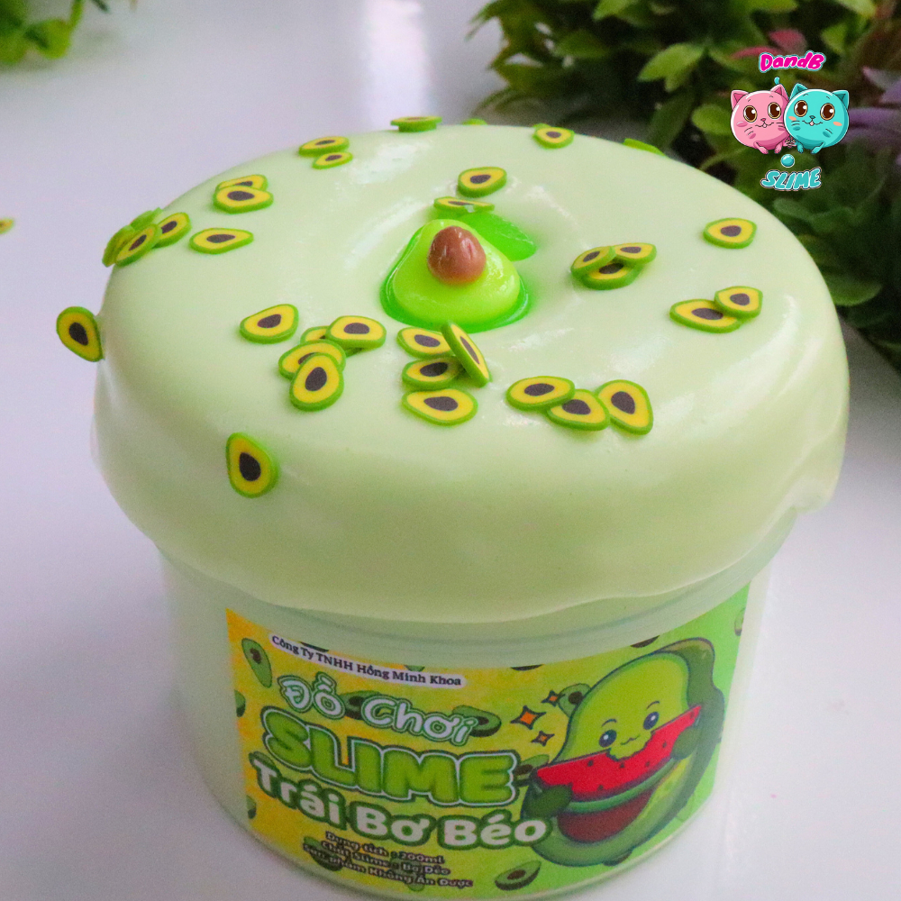 DandB Slime - DIY SLIME Trái Bơ Béo/ Đồ Chơi Slime Bơ Màu Xanh/ Kèm ...