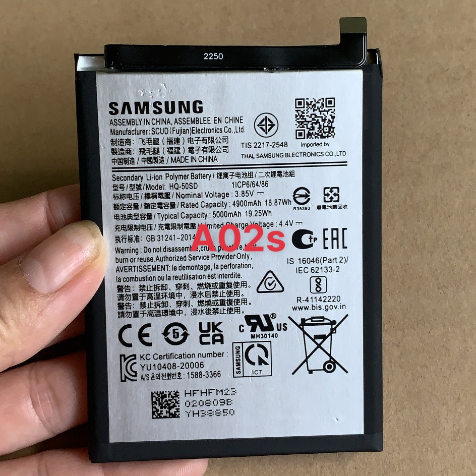 Pin Samsung A02S/ HQ-50SD [ 5000mAh ] Loại tốt Dung lượng cao | Shopee ...