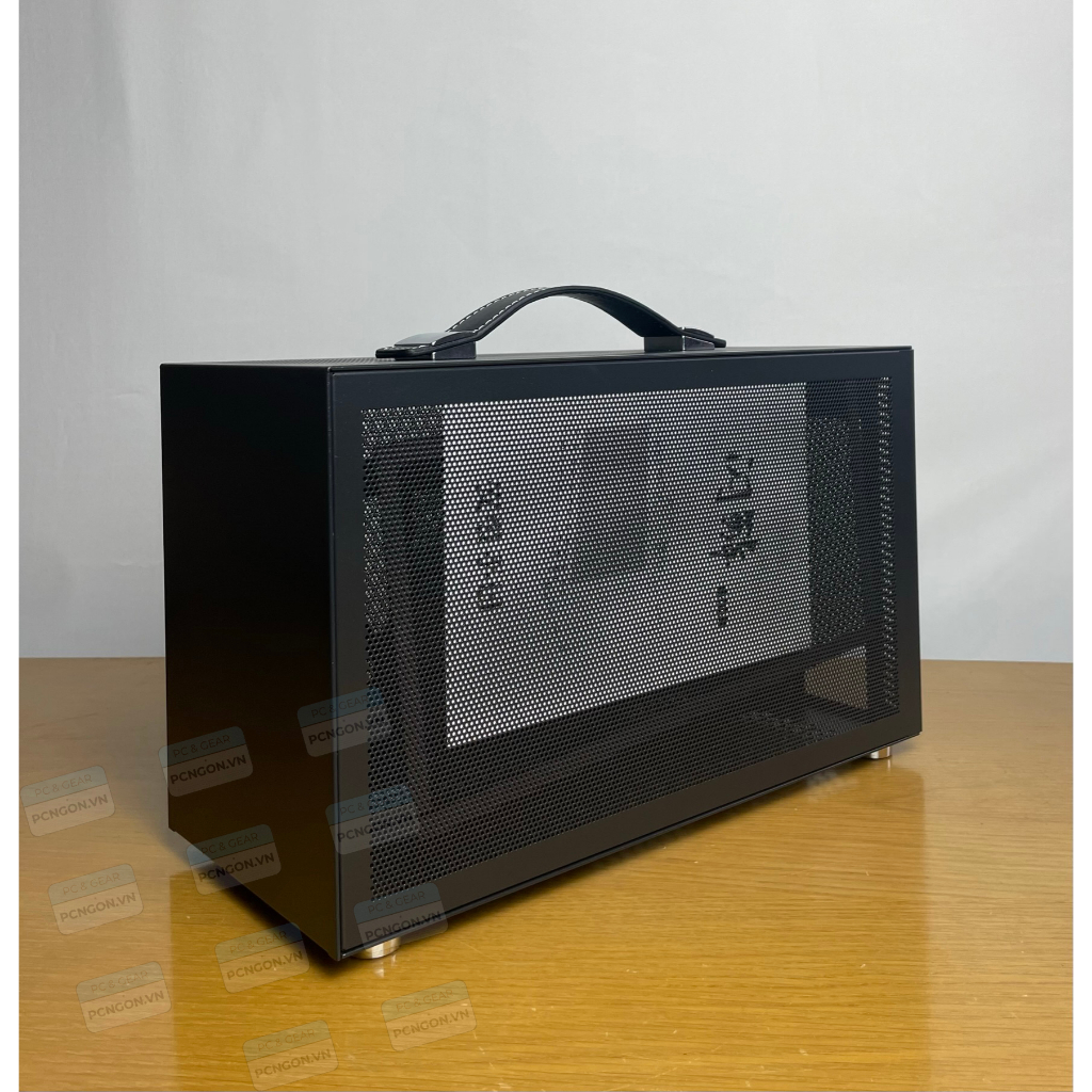 [PCNGON] Vỏ case máy tính Mini ITX Shiny Snake S400 – Đen (Kèm Riser 3. ...