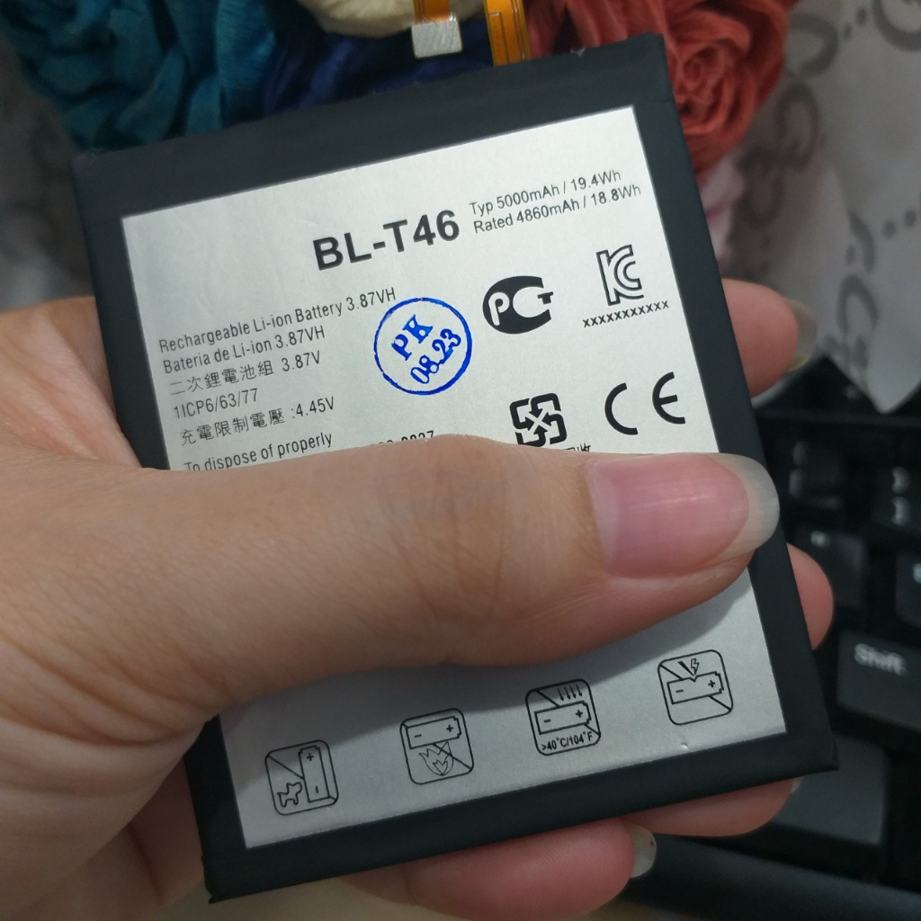 Pin LG V60 Mã BL-T46 Dung Lượng 5000 mah Zin Chất Lượng Có Bảo Hành ...