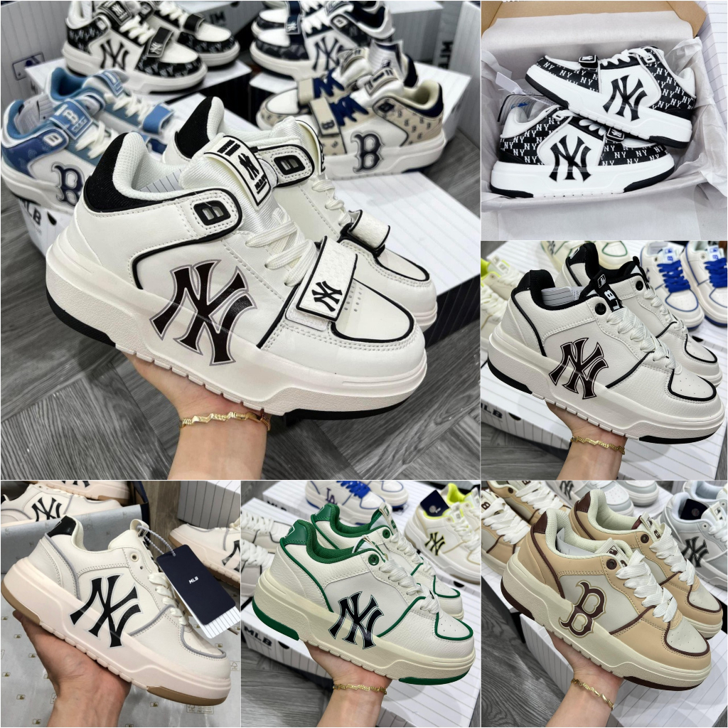 Giày MLB chunky dán HÀNG CAO CẤP MLB Chunky Liner New York Yankees ...